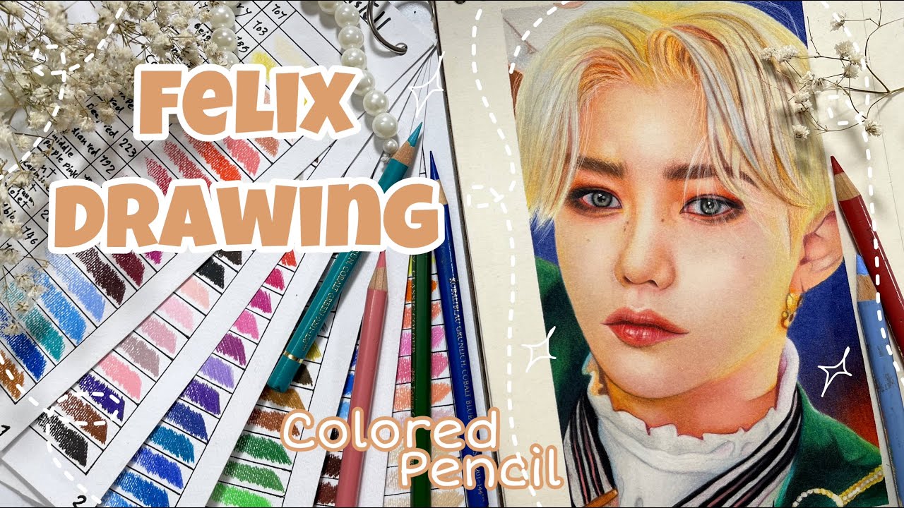 Drawing Stray kids : Felix | mxhsa.1997 - YouTube