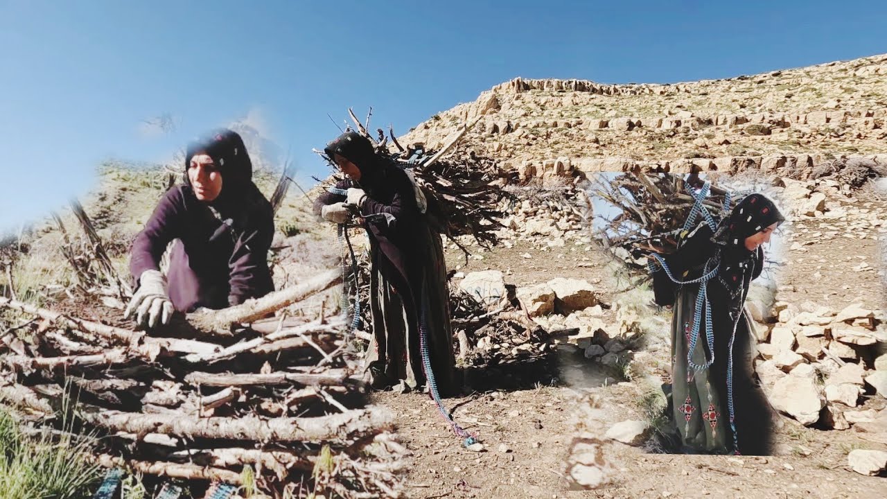 Hello to the viewers of the hard life of nomads in the mountains, going ...