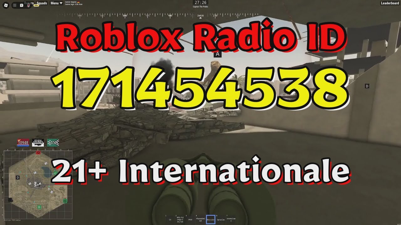 Internationale Roblox Radio Codes/IDs - YouTube