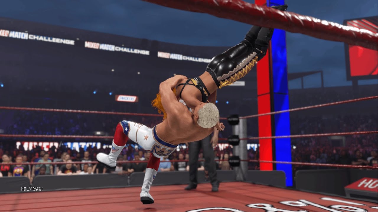 #WWE2K24 | Intergender Singles Match | Gigi Dolin vs Cody Rhodes | Wild ...