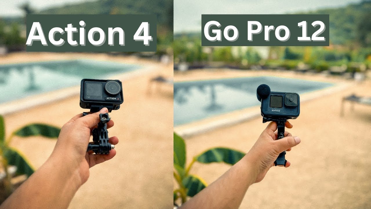 Go Pro 12 Vs Dji Osmo Action 4 | Royal Enfield Hunter 350 | Go Pro12 ...
