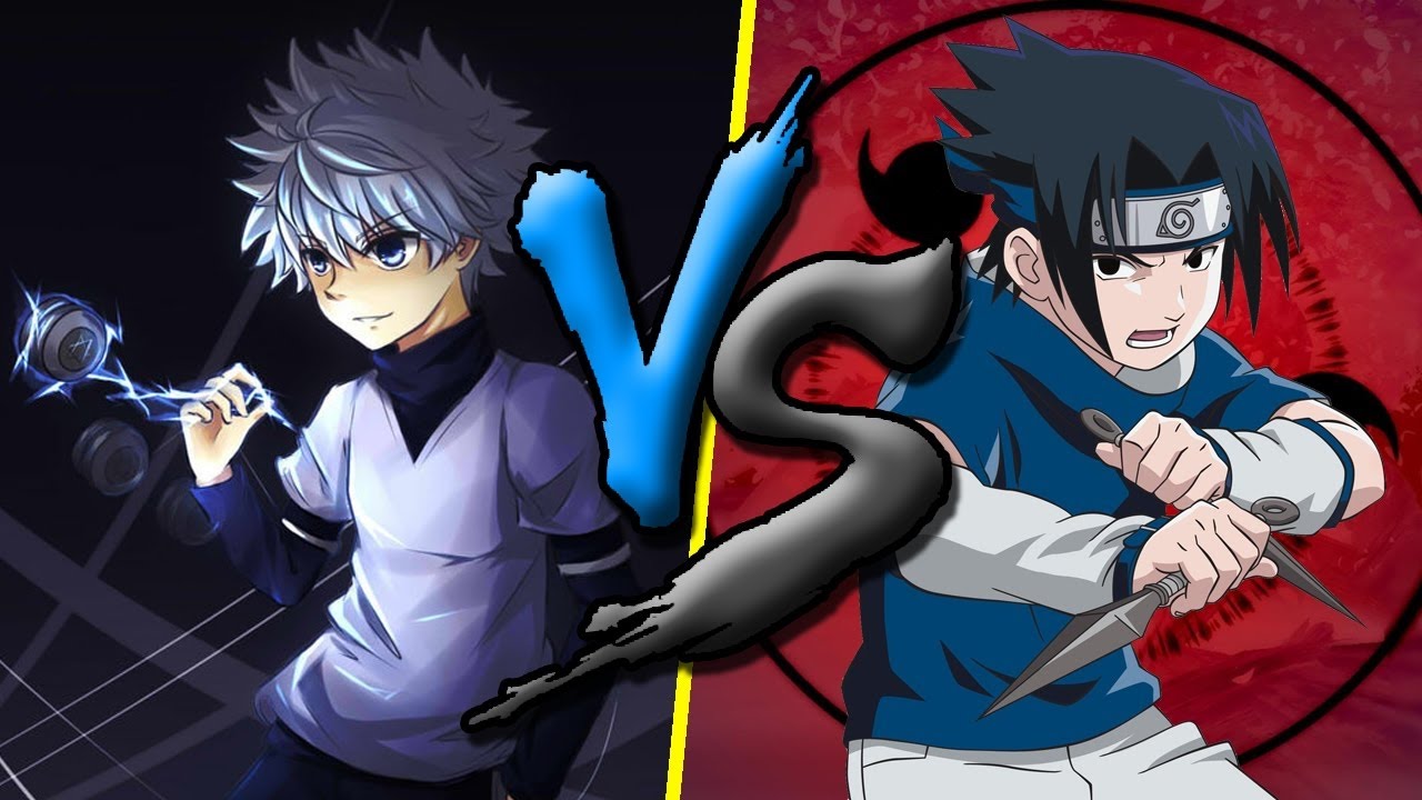 Animação 2D !! KILLUA VS SASUKE - YouTube