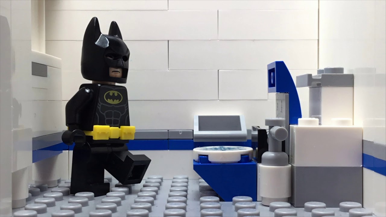 Lego Stop Motion - Batman Toilet Surprise - YouTube