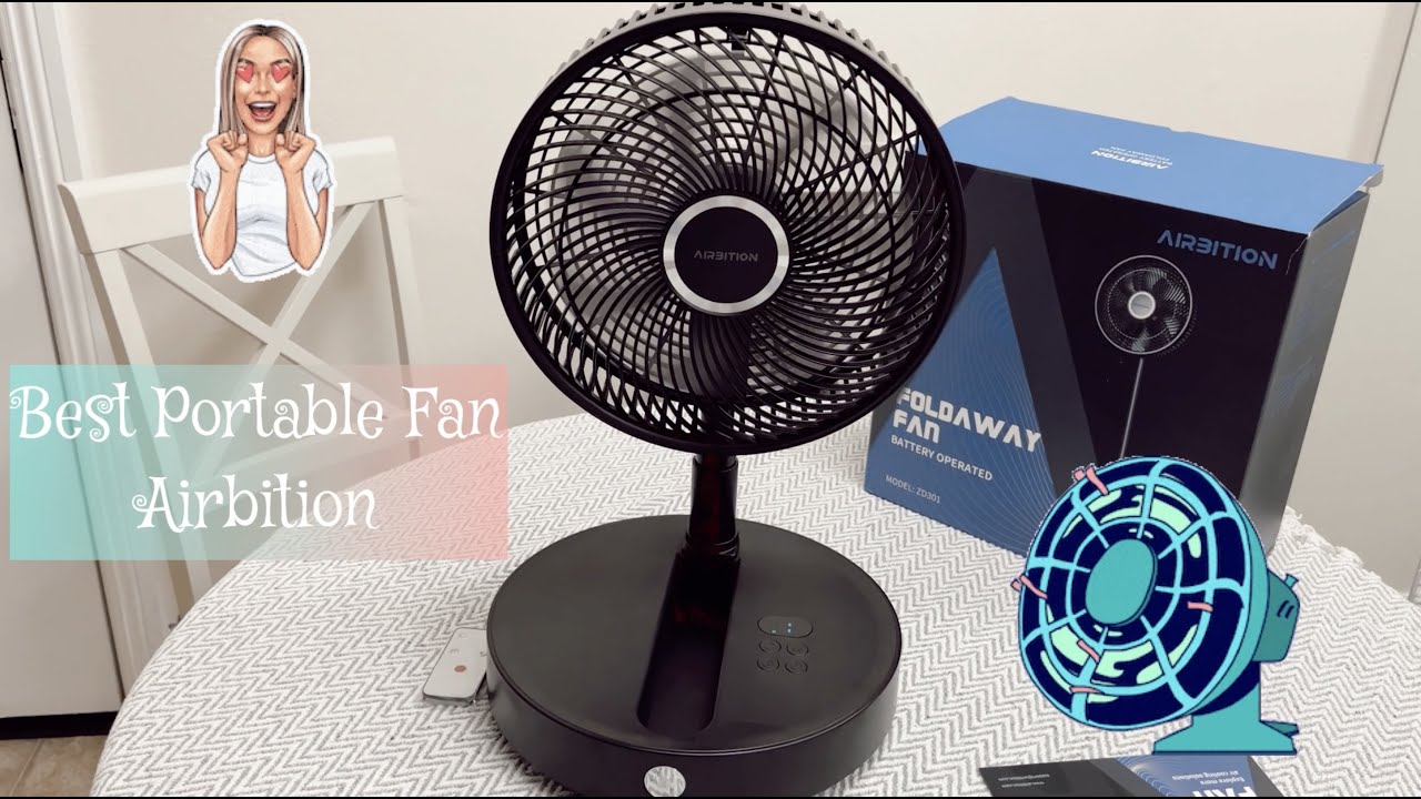 BEST Portable Fan / Airbition Fan - YouTube