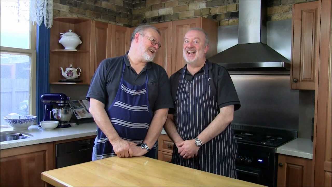 Crumbed Pork Chops - Two Fat Brothers - YouTube