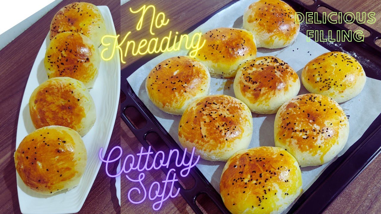 Pillowy Soft Bun Recipe With Yummy Filling | - YouTube