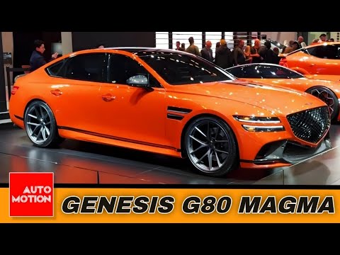 2025 GENESIS G80 MAGMA SPECIAL EDITION | Performance and Luxury - YouTube