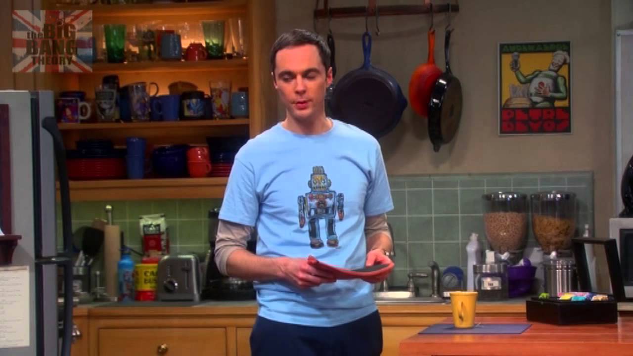 Howard, Sheldon & Leonard arguing about a talk they have to give ...