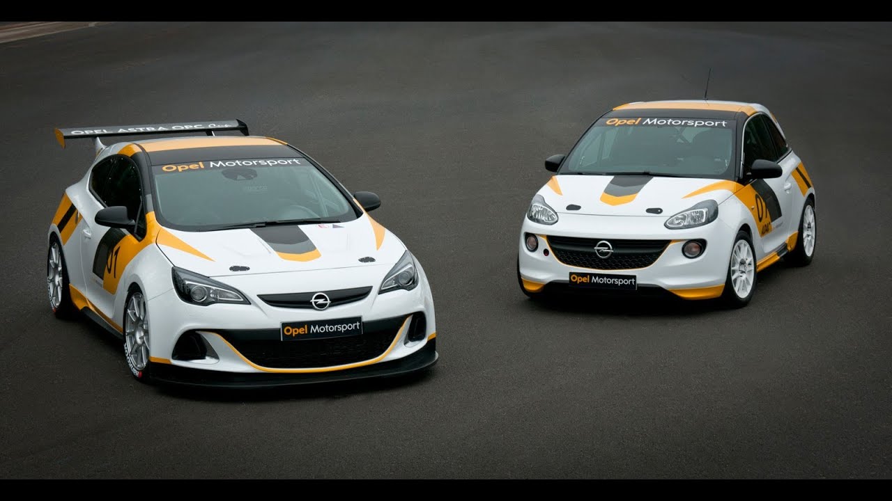 Astra OPC Cup and ADAM Cup - Opel returns to motor racing - YouTube