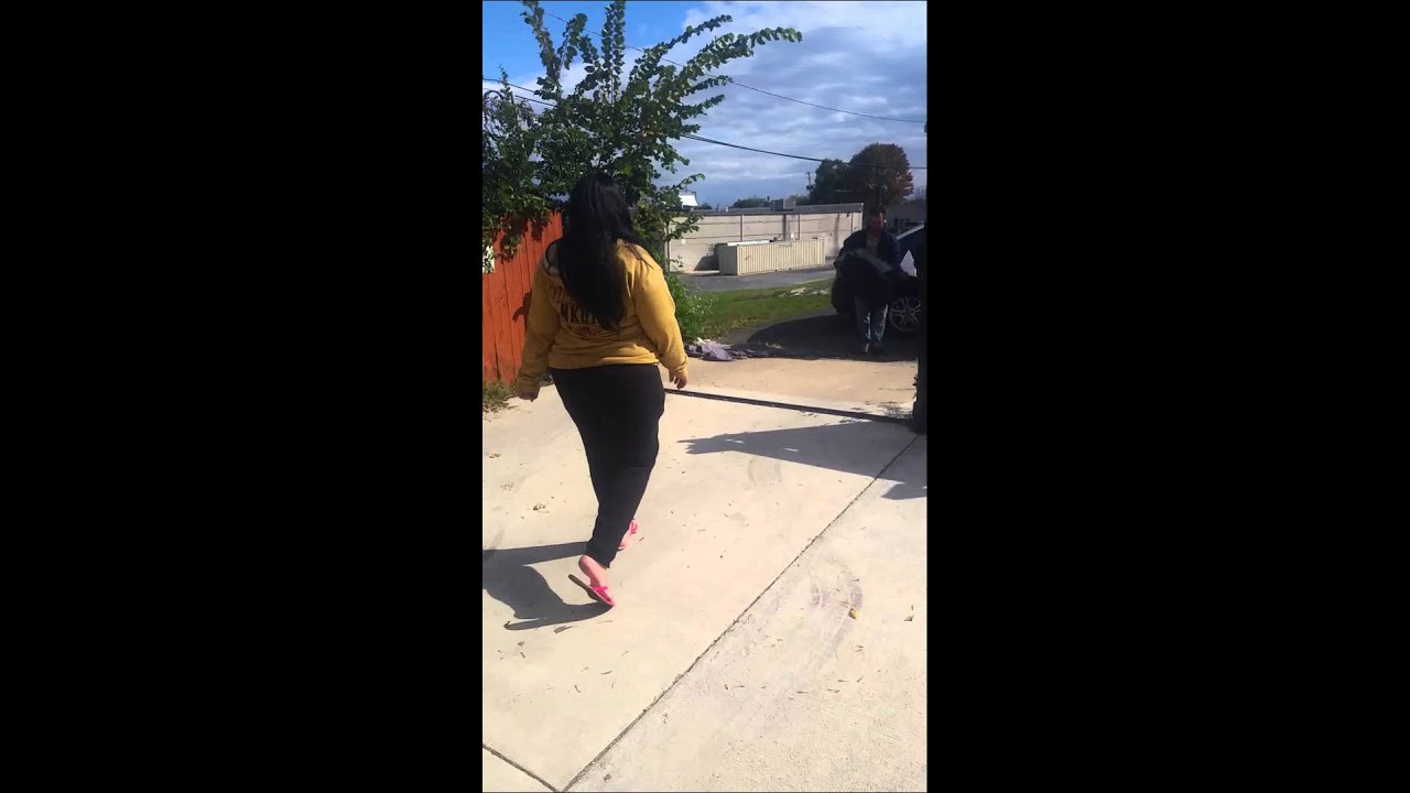 Becki Butterfly receives her lost luggage - YouTube