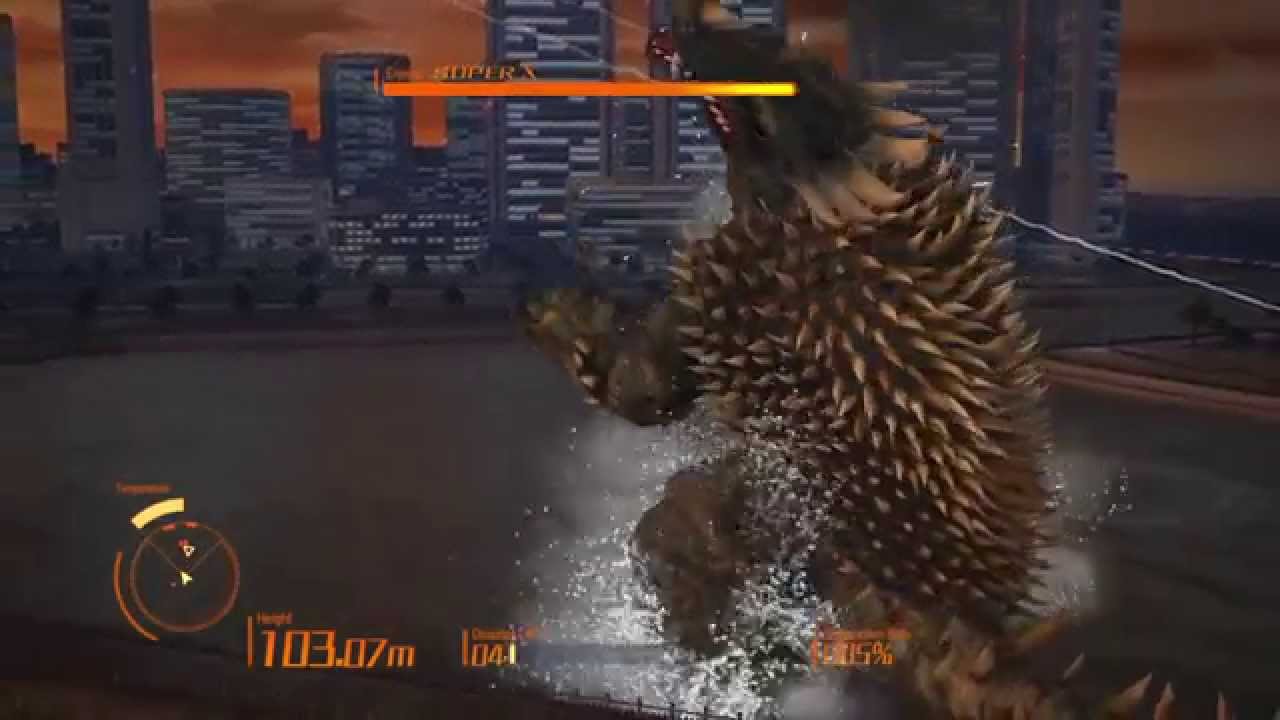 GODZILLA (PS4): God of Destruction Mode - Invade - Anguirus (Stage 8 ...