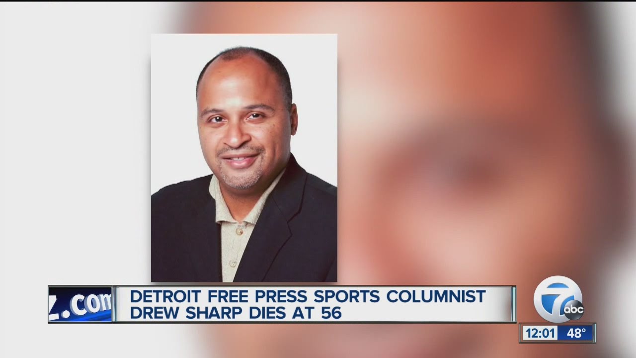 Workers remember Detroit Free Press Sports Columnist Drew Sharp - YouTube