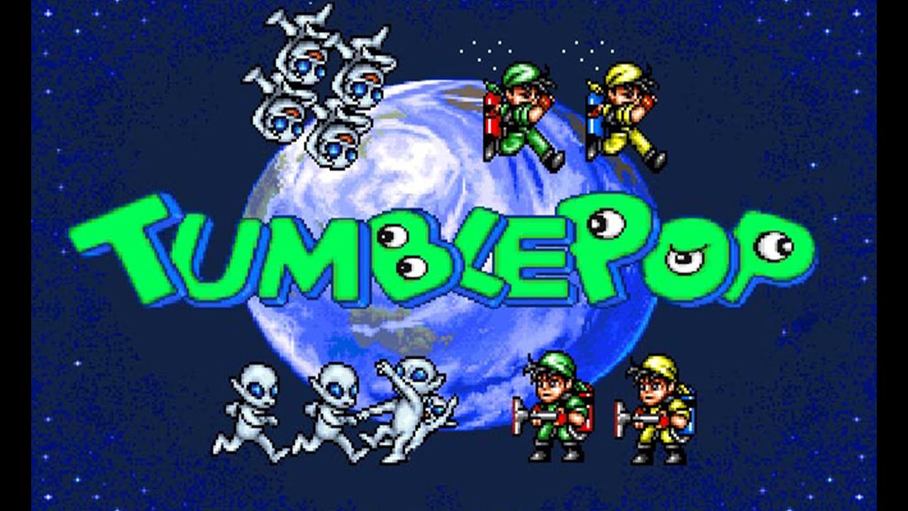 Tumble Pop - L'Aspira-Mostri |Arcade Game| - YouTube