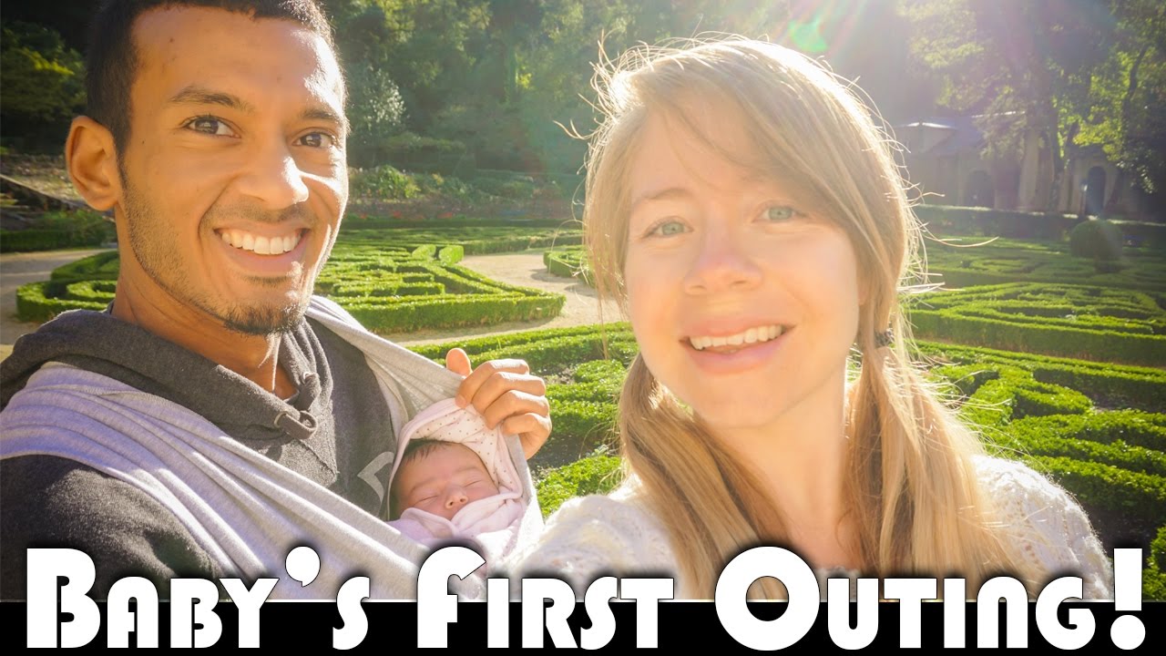 BABY'S FIRST OUTING! - FAMILY VLOGGERS DAILY VLOG (ADITL EP445) - YouTube