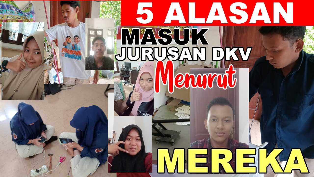 5 ALASAN MASUK JURUSAN DKV MENURUT SISWA SISWI DKV - YouTube