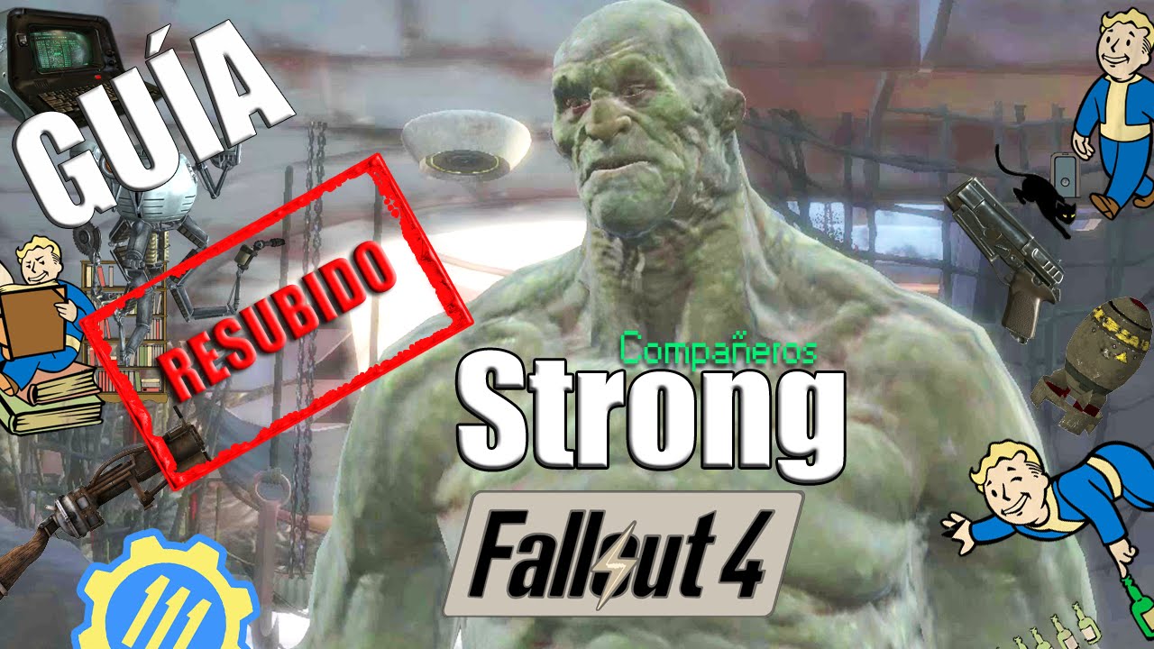 Strong como acompañante | Fallout 4 - Guía compañeros - YouTube
