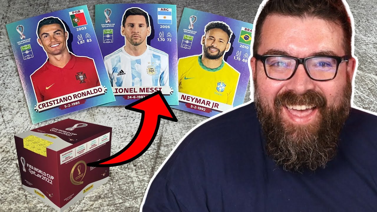 Opening 100 PACKS Of Panini World Cup 2022 Stickers! - YouTube