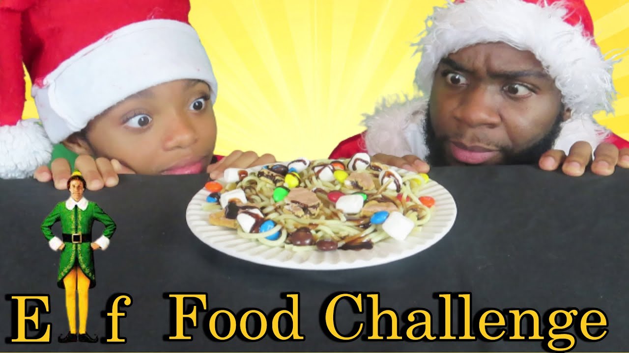 ELF FOOD CHALLENGE | #VLOGMAS DAY 18 - YouTube