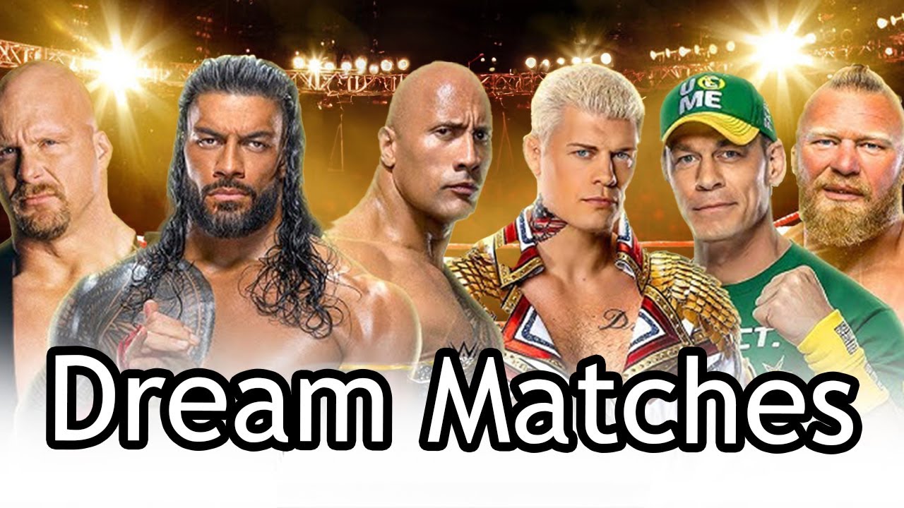WWE Dream Matches That Could STILL Happen - YouTube