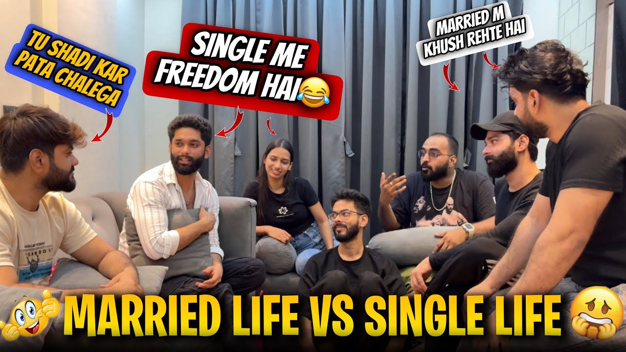 Married life Vs Single Life😱Single life m freedom | Marreid life me ...