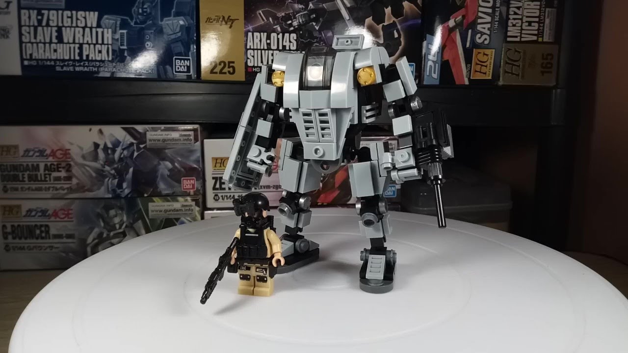 MyBuild Mecha Frame 5 [Base Defender] - YouTube