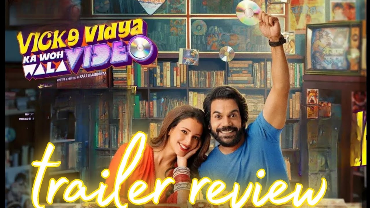 Vicky Vidhya ka wo wala video| trailer| Review - YouTube