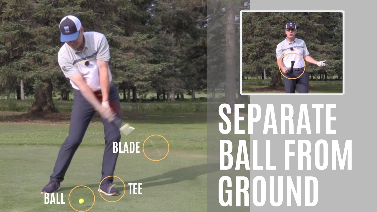 HOW TO SEPARATE THE GOLF BALL FROM THE GROUND-Wisdom in Golf - YouTube