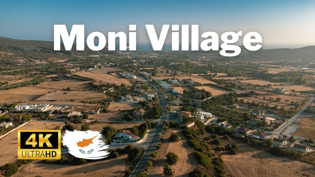 Cyprus from Above: 4K Drone Views of Moni Village 🚁🏞️🇨🇾 - YouTube