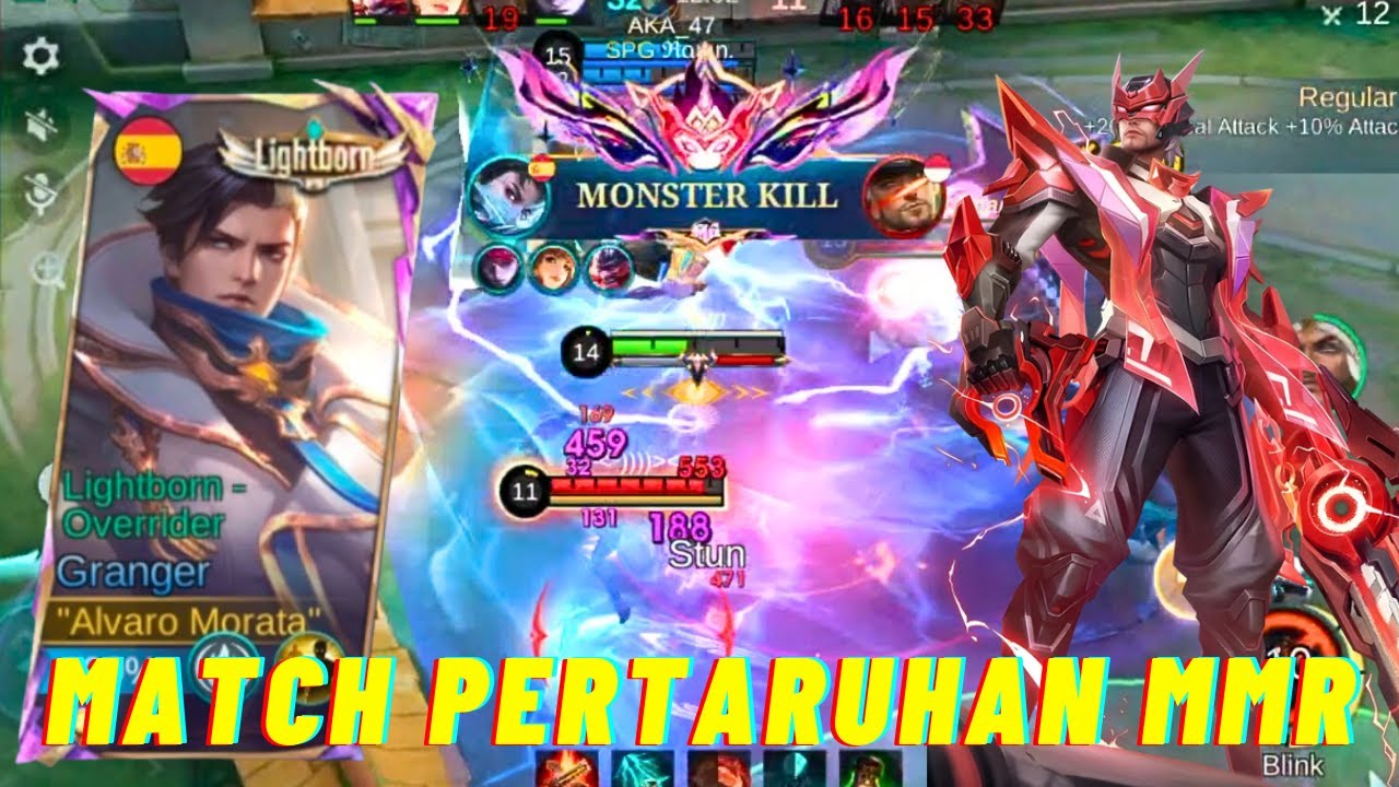MATCH TERGILA SERU PARAH PERTARUHAN MMR!! DARI EARLY GAME GAK ADA ...