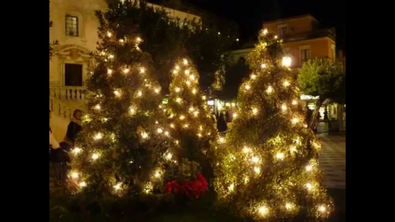 Merry Christmas from Taormina - YouTube