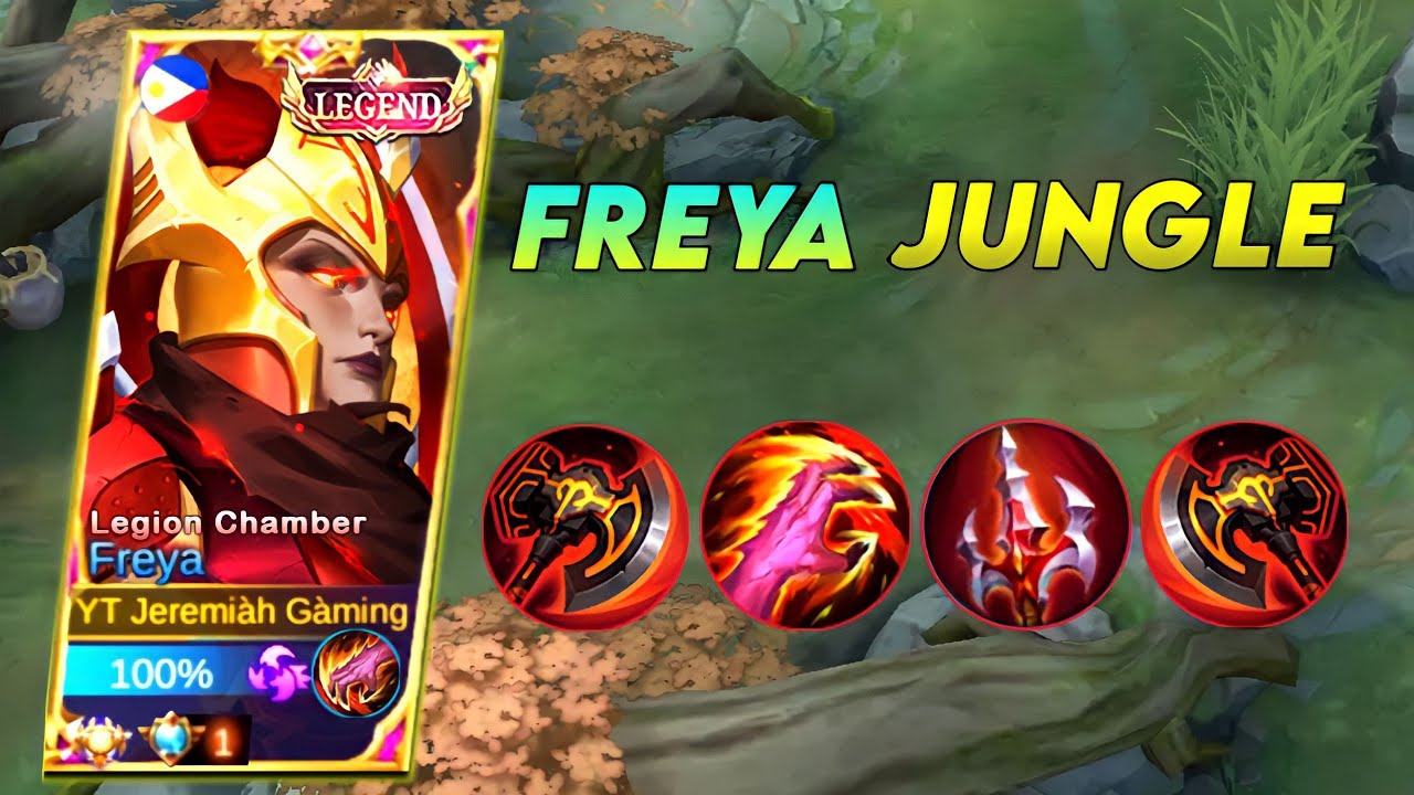 21 KILLS + HACK LIFESTEAL META FREYA JUNGLE!🔥| FREYA BEST BUILD 2022 | MUST TRY | MLBB - YouTube