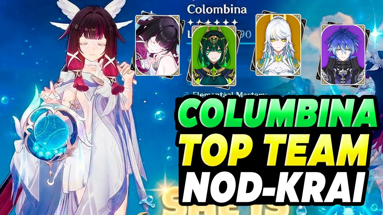 Columbina Đang Quá Mạnh? Bộ Kỹ Năng, Đội Hình, Vũ Khí | Cô Ấy Nâng Tầm ...