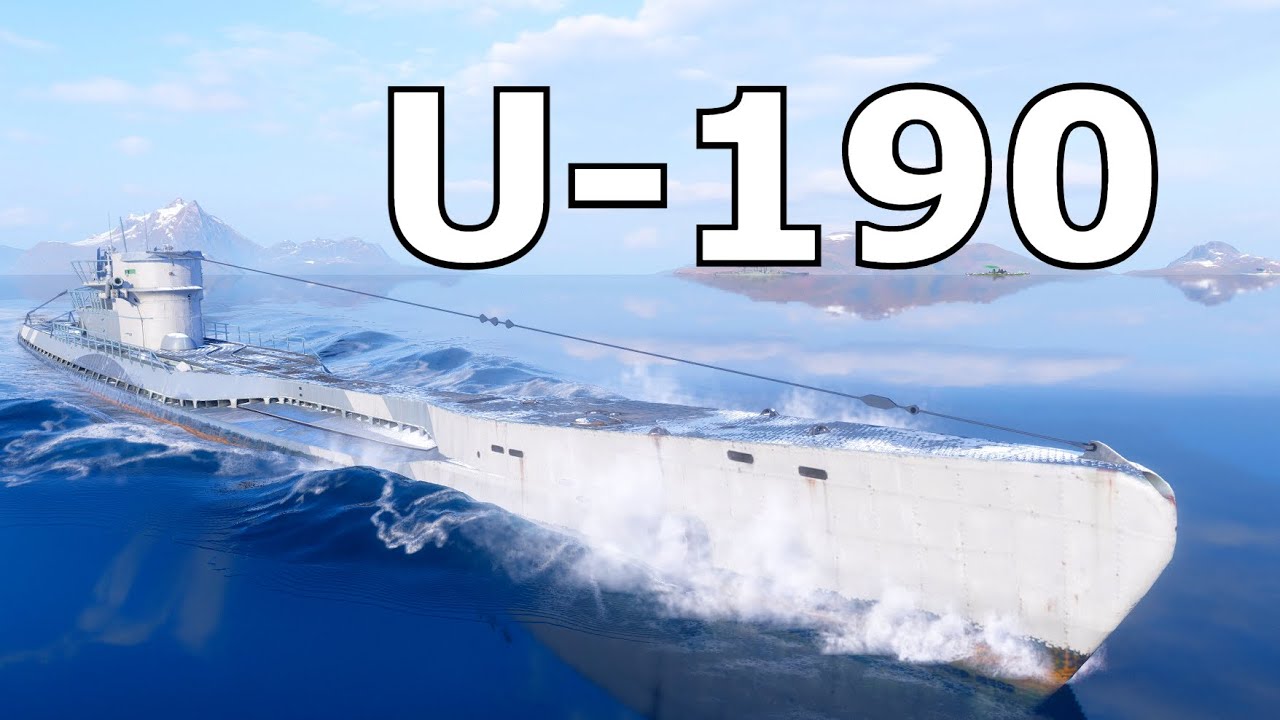 World of WarShips U-190 - 190K Damage - YouTube