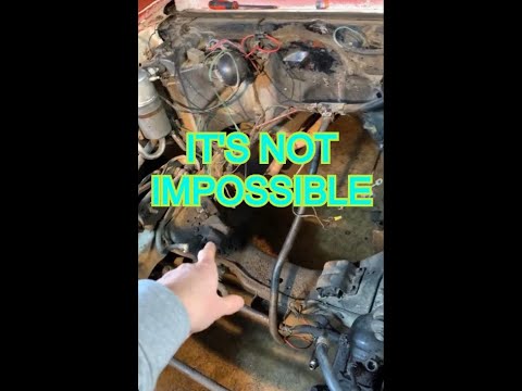 Removing Clam Shell Motor Mounts: Small Block Chevy Nova - YouTube