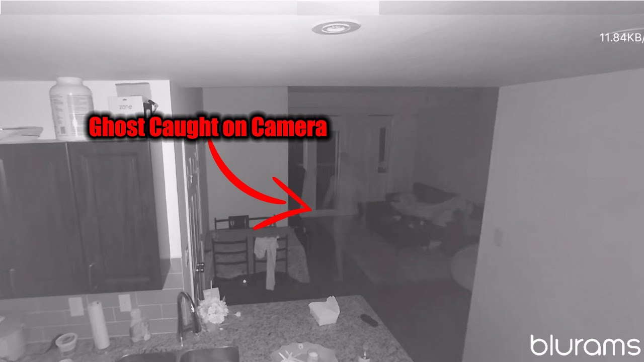 I caught a ghost on security camera while I slept|Creepy Paranormal ...