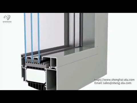 How To Assemble Aluminum Profile Doors And Windows - YouTube