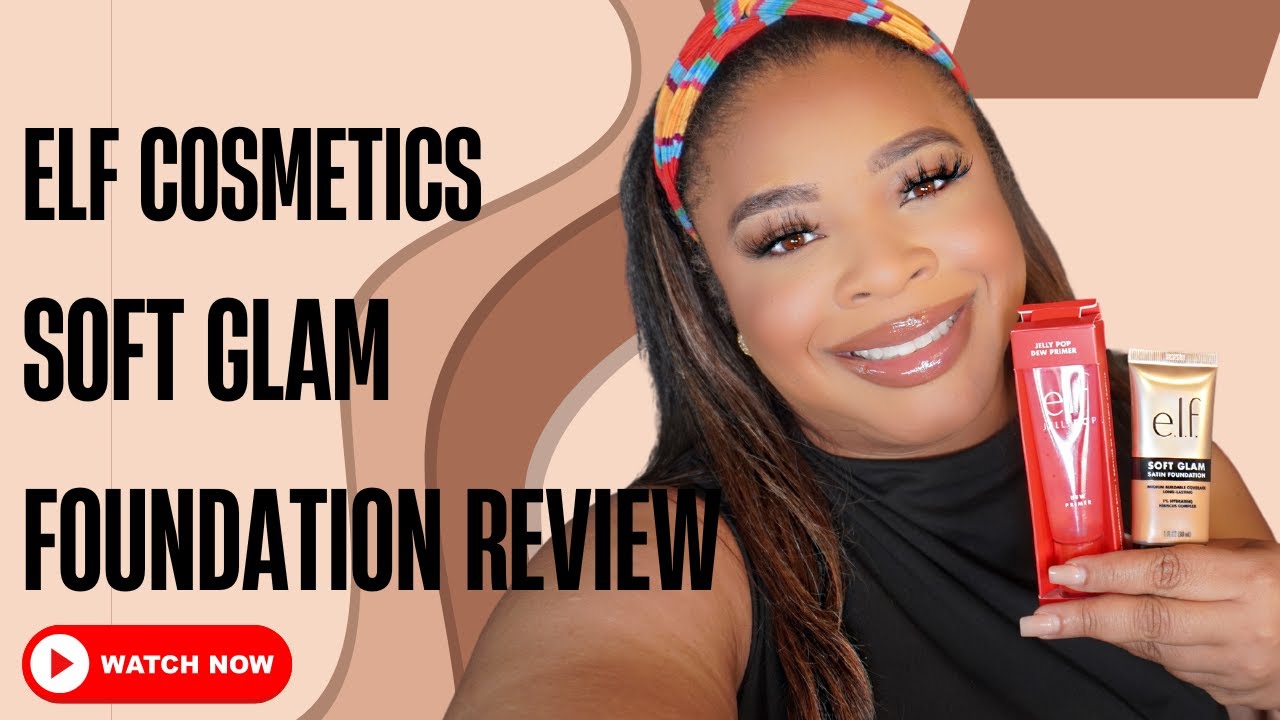 Elf Cosmetics Soft Glam Satin Foundation Review - YouTube