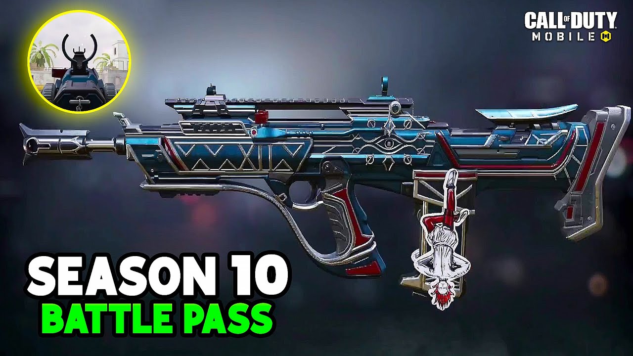 Season 10 Battle Pass Guns Iron Sight & Gameplay CODM - S10 Cod Mobile ...