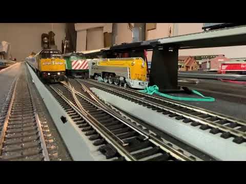 HO Scale EMD F40PHes - Rapido VIA Rail F40PH-2 Kool-Aid Loco and ...
