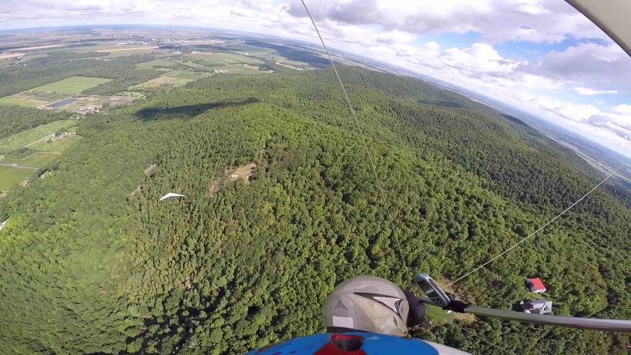 Deltaplane 2016 (Mont Yamaska) - YouTube