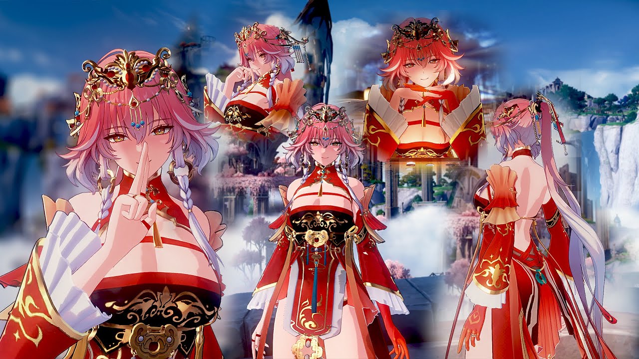 Changli in Chinese New Year Dress Mod Showcase - Woju Mod - Wuthering ...