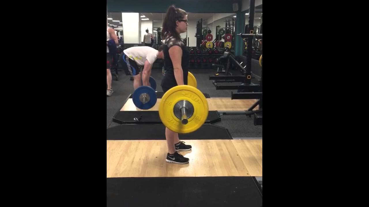 Deadlifting 50kg! - YouTube