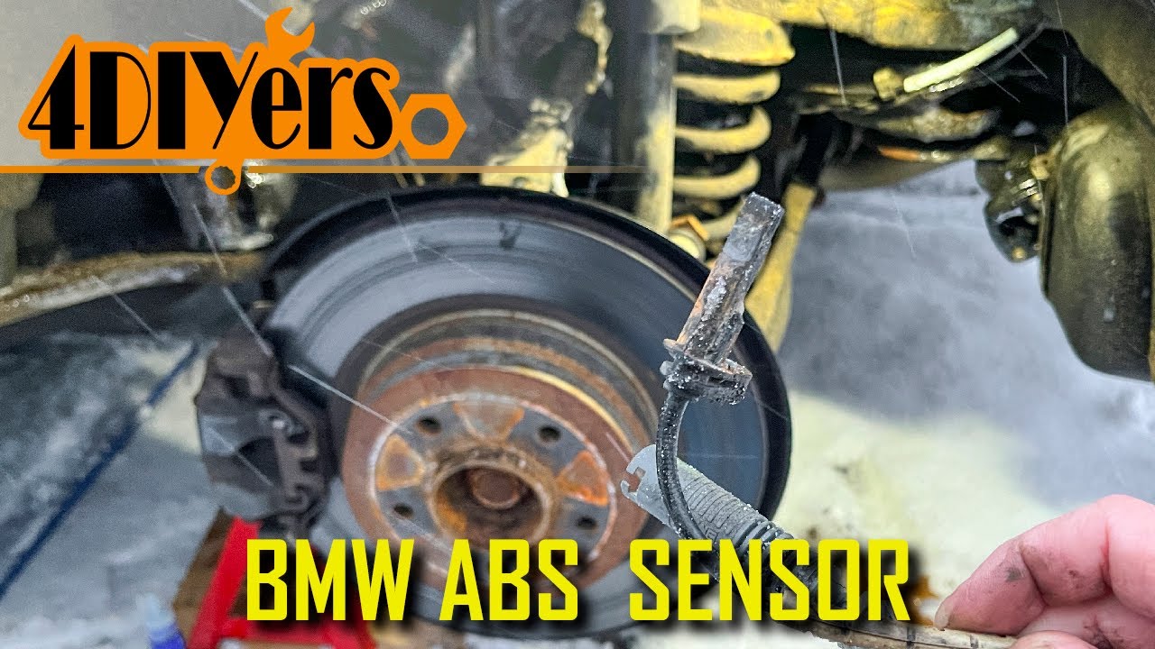 How to Change the Rear ABS Sensor on a BMW E90 E91 E92 E93 - YouTube