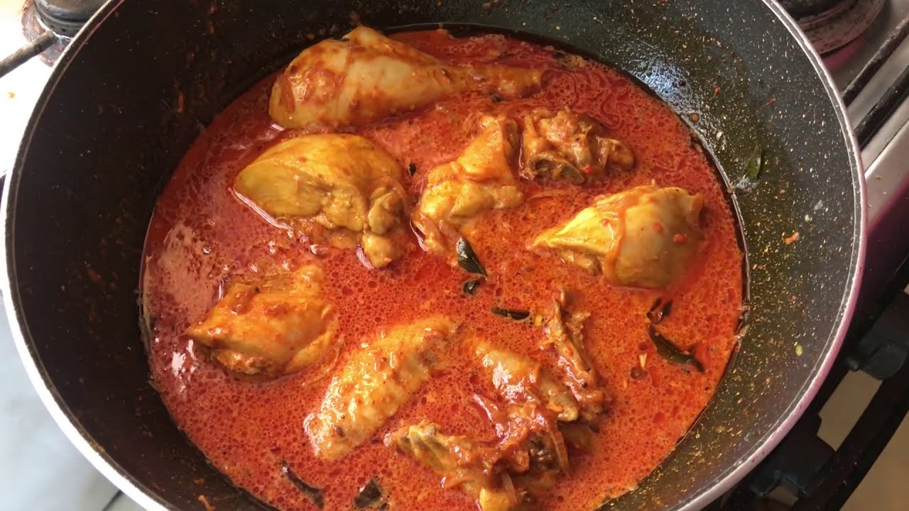 CHICKEN KORI ROTI / MANGALOREAN CHICKEN CURRY / CHICKEN SUKKA / SOUTH ...