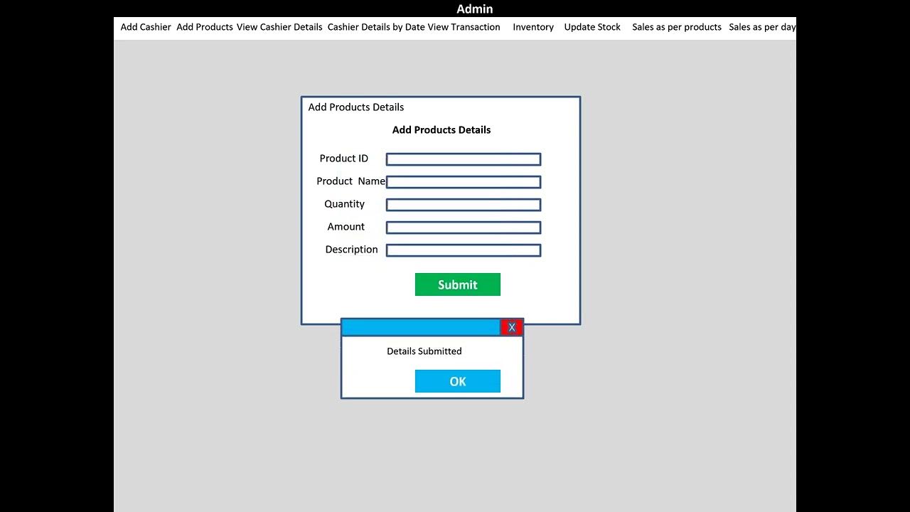 C# Supermarket Billing System Project in Windows Forms Part-1 ...