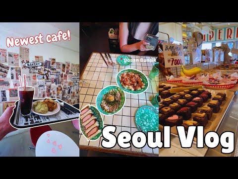 New fav restaurant in Seoul?! 🇰🇷 New cafes and tea time - YouTube