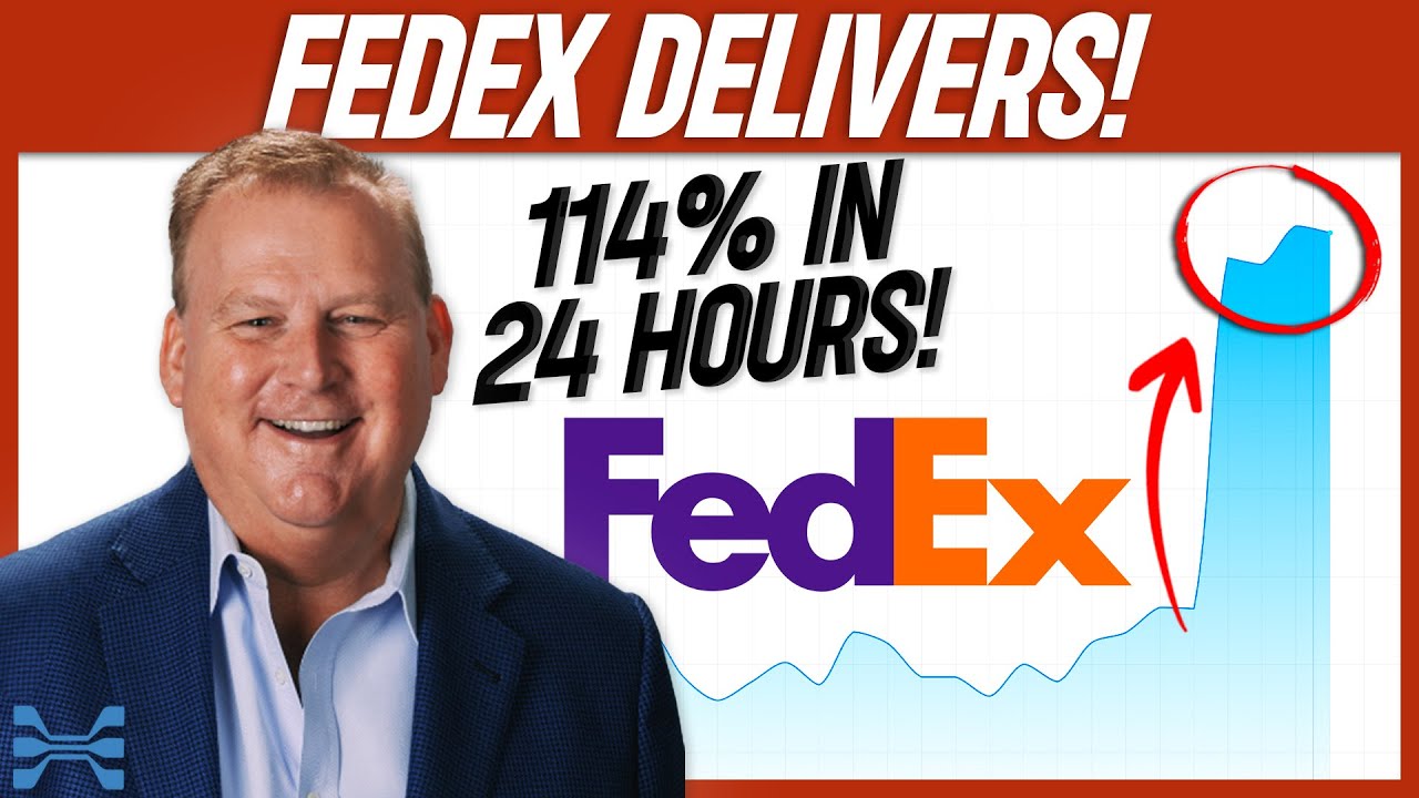 FEDEX (FDX) Delivers! 100%+ Winner in 24 HOURS! Next Free Trade is SET ...