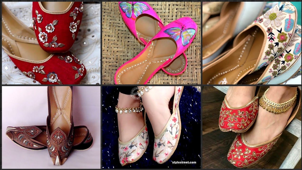 Fabulous Latest Foot Wear Khussa Design - YouTube