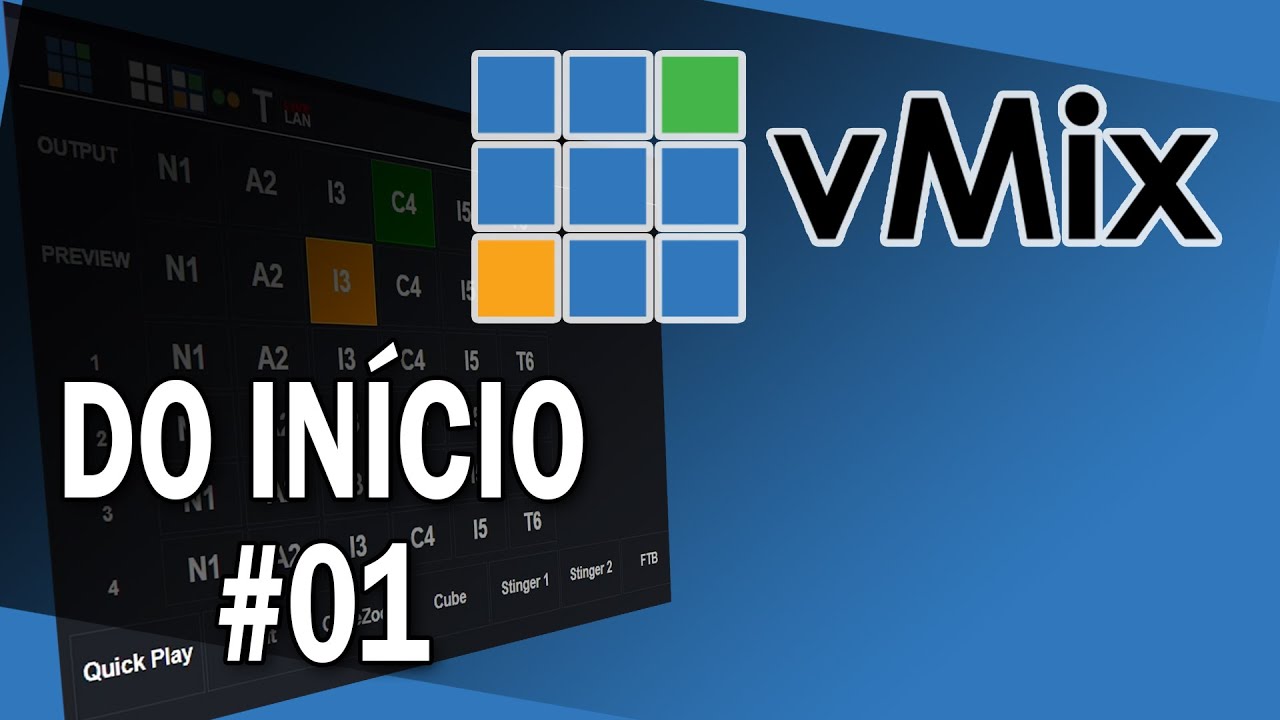 VMIX do início! #1 | tutorial em português-BR - YouTube