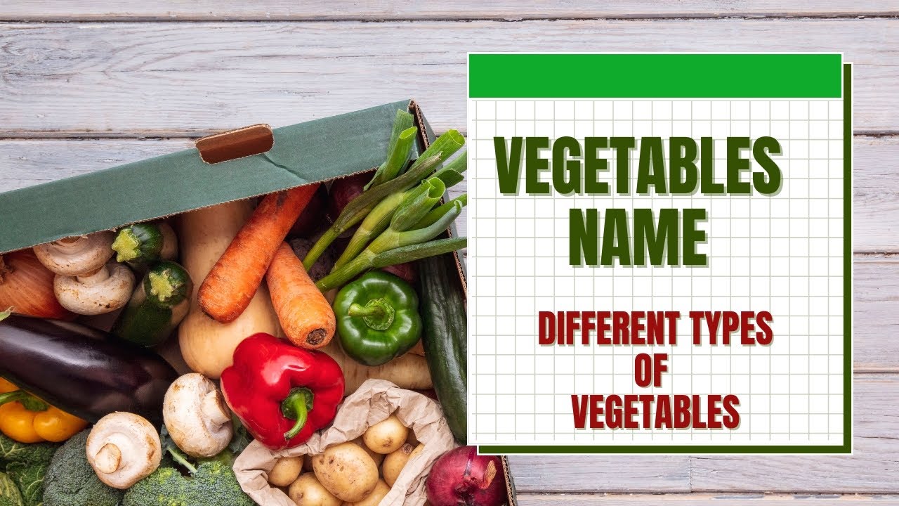 Vegetable Names with Pictures | Vegetables Words Translated Into ...